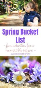 30 Spring Bucket List Ideas Your Family Will Love - Seasons in Parenting