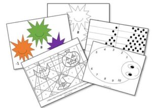 65+ Free Halloween Printable Activities for Kids - Seasons in Parenting