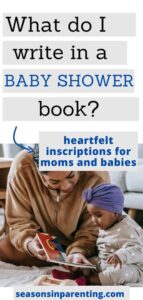 75 Baby Book Inscription Ideas Perfect for a New Baby - Seasons in ...