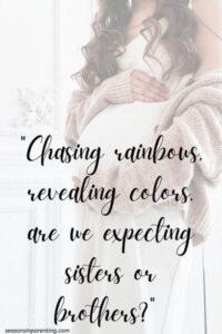 50 Cute Baby Gender Reveal Quotes for Your Baby Announcement - Seasons ...