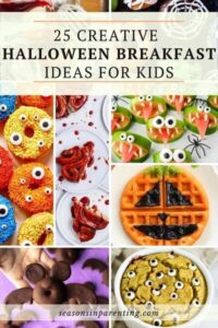 25 Fun Halloween Breakfast Ideas for Kids - Seasons in Parenting