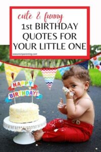 150 Best 1 Year Old Birthday Quotes for Girls and Boys - Seasons in ...