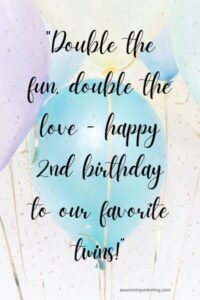 150 Best 2 Year Old Birthday Quotes for Girls and Boys - Seasons in ...