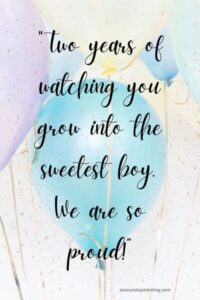 150 Best 2 Year Old Birthday Quotes for Girls and Boys - Seasons in ...