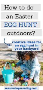 50 Fun & Creative Backyard Easter Egg Hunt Ideas - Seasons in Parenting