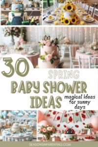 30 Cute Spring Baby Shower Themes You Will Love - Seasons in Parenting