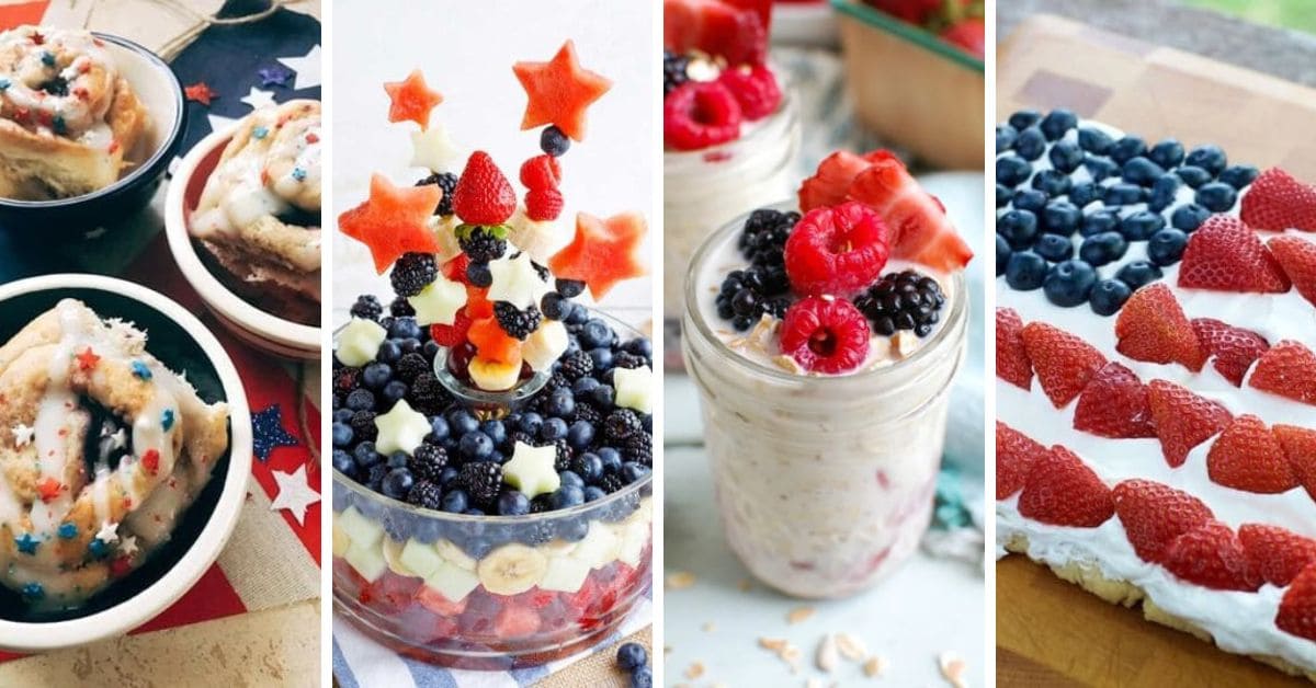 15 Best Red, White, and Blue 4th of July Breakfast Recipes - Seasons in ...