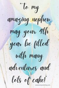 150 Best 4 Year Old Birthday Quotes for Girls and Boys - Seasons in ...